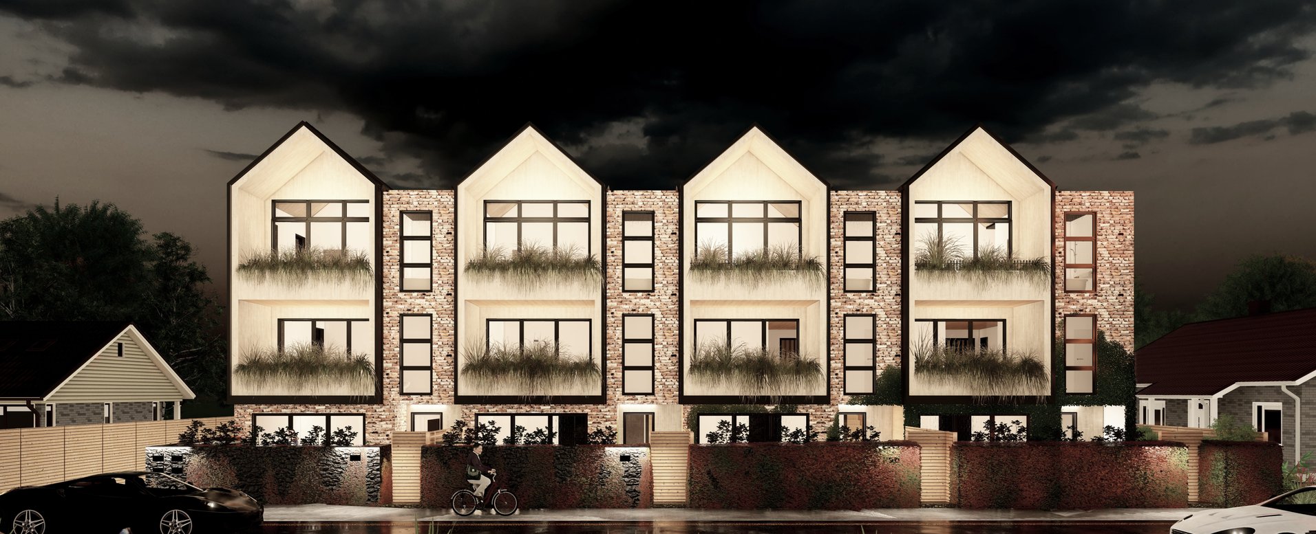 Point Chevalier Terrace Houses by Morrison Architects | ArchiPro NZ