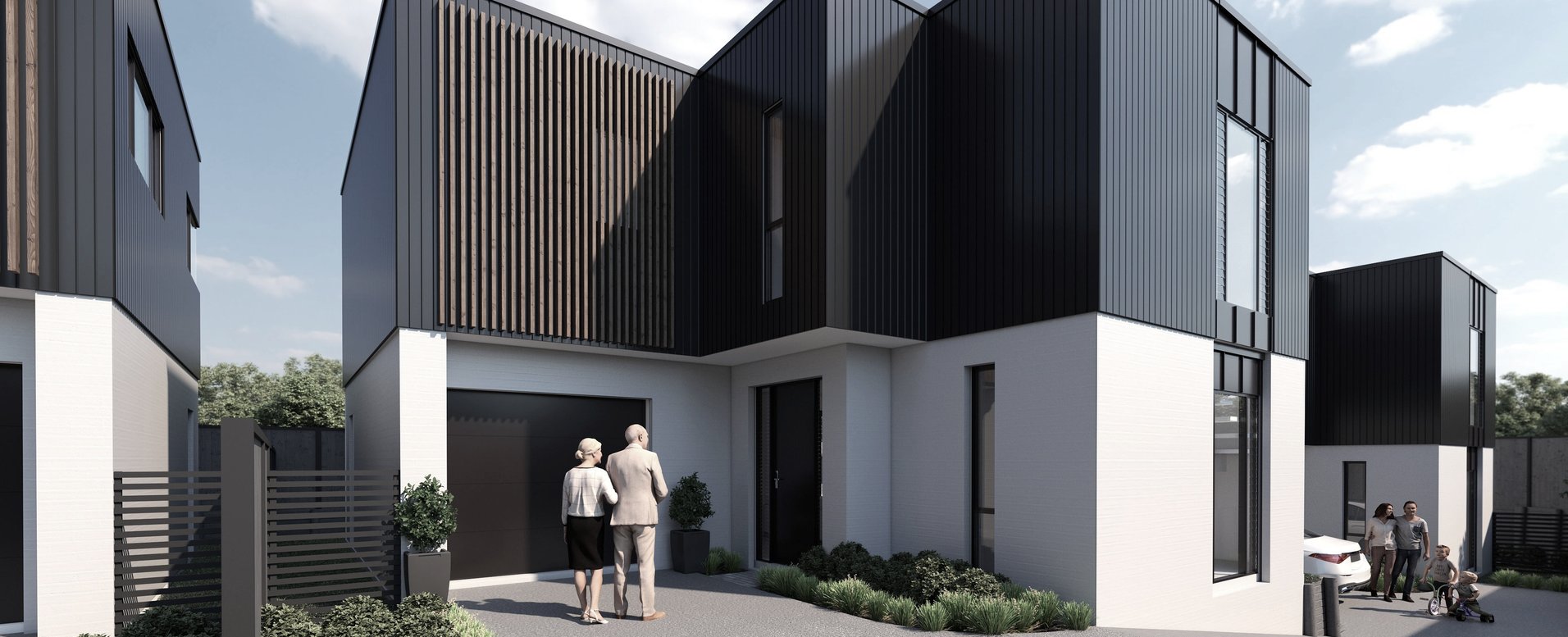 Modern Town Houses | ArchiPro NZ