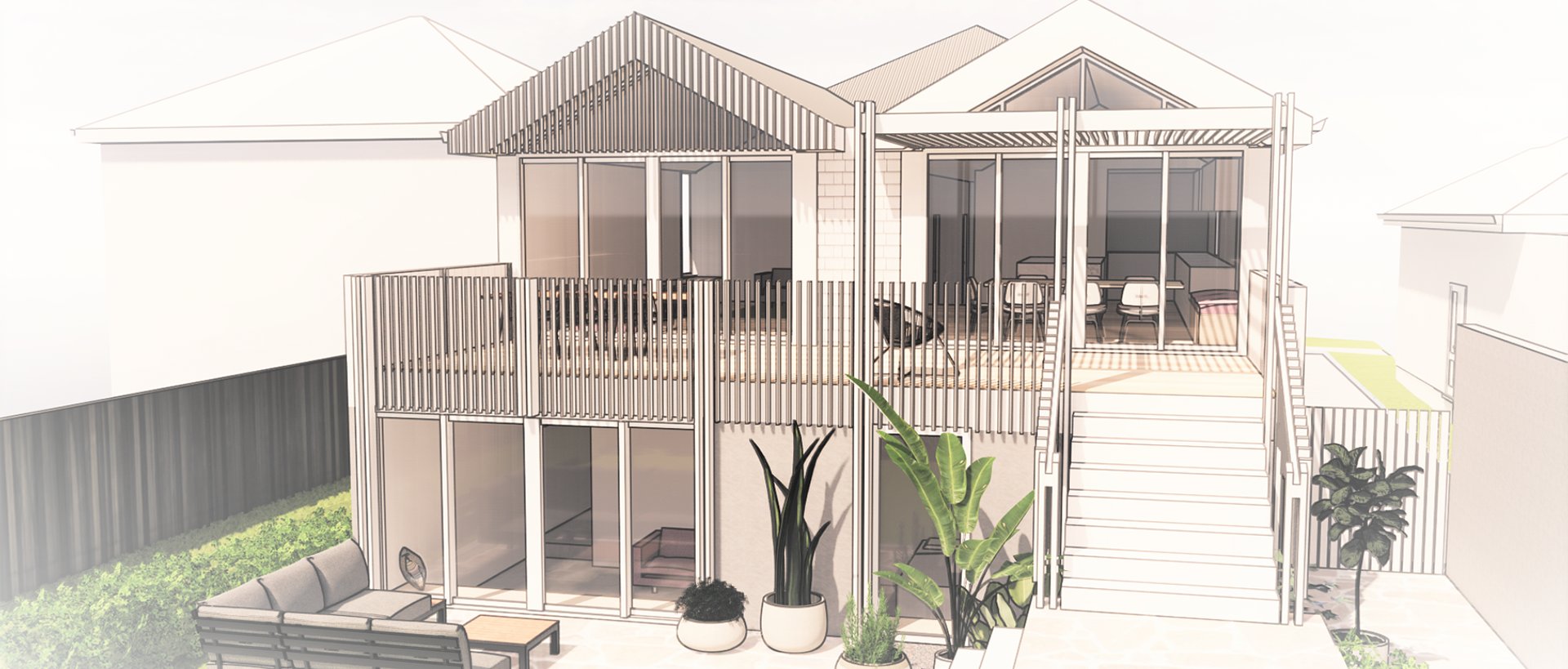 Double Gable Villa by Everett Architects | ArchiPro NZ