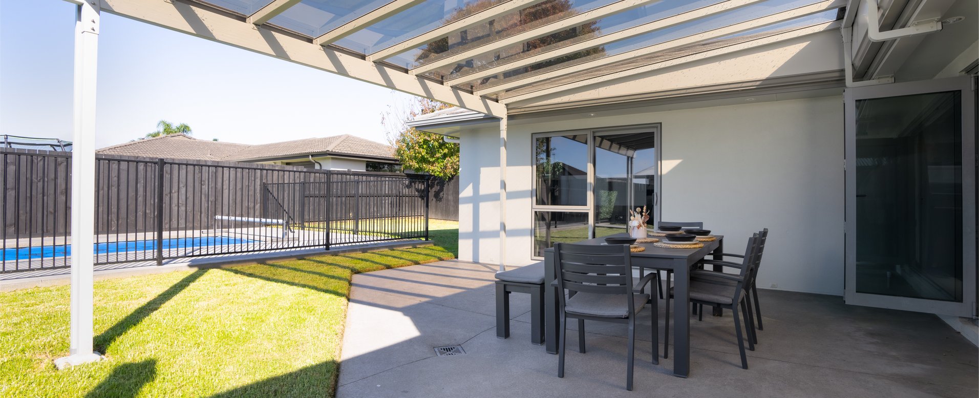 Archgola Oasis Canopy | North Hamilton Home by Archgola | ArchiPro NZ