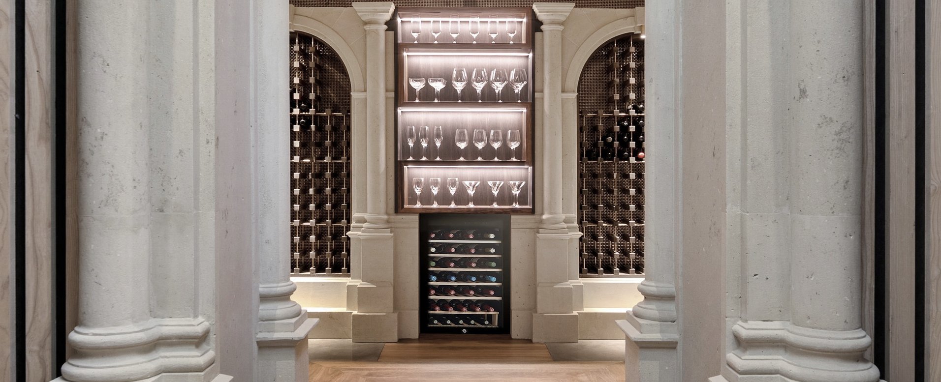 Hinuera Stone wine cellar - Stone Lab | ArchiPro NZ