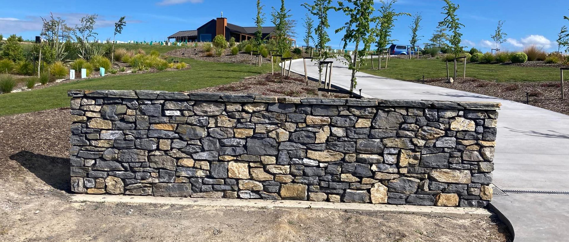 Stone Entrance Way by Pohatu Paving and Stone | ArchiPro NZ