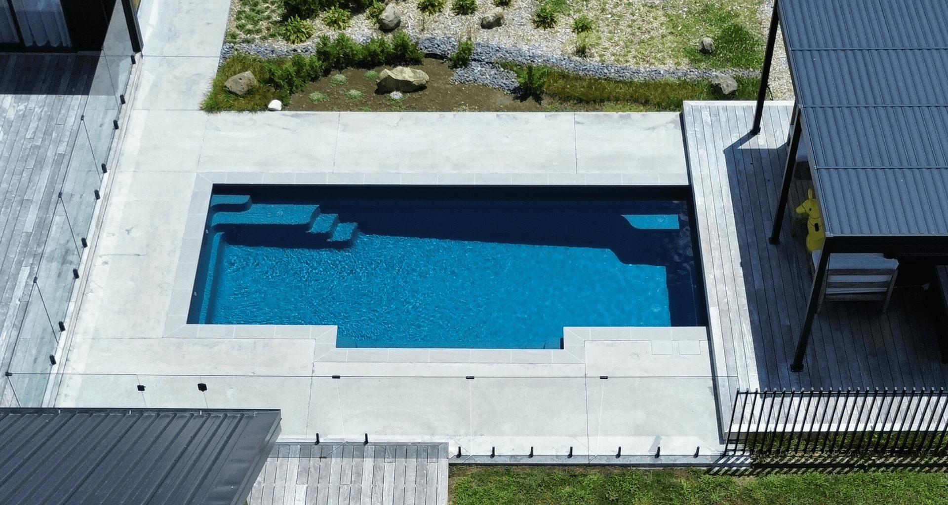 Vogue 8.2 Swimming Pool in Vercoe by OCD Pools and Landscapes by ...