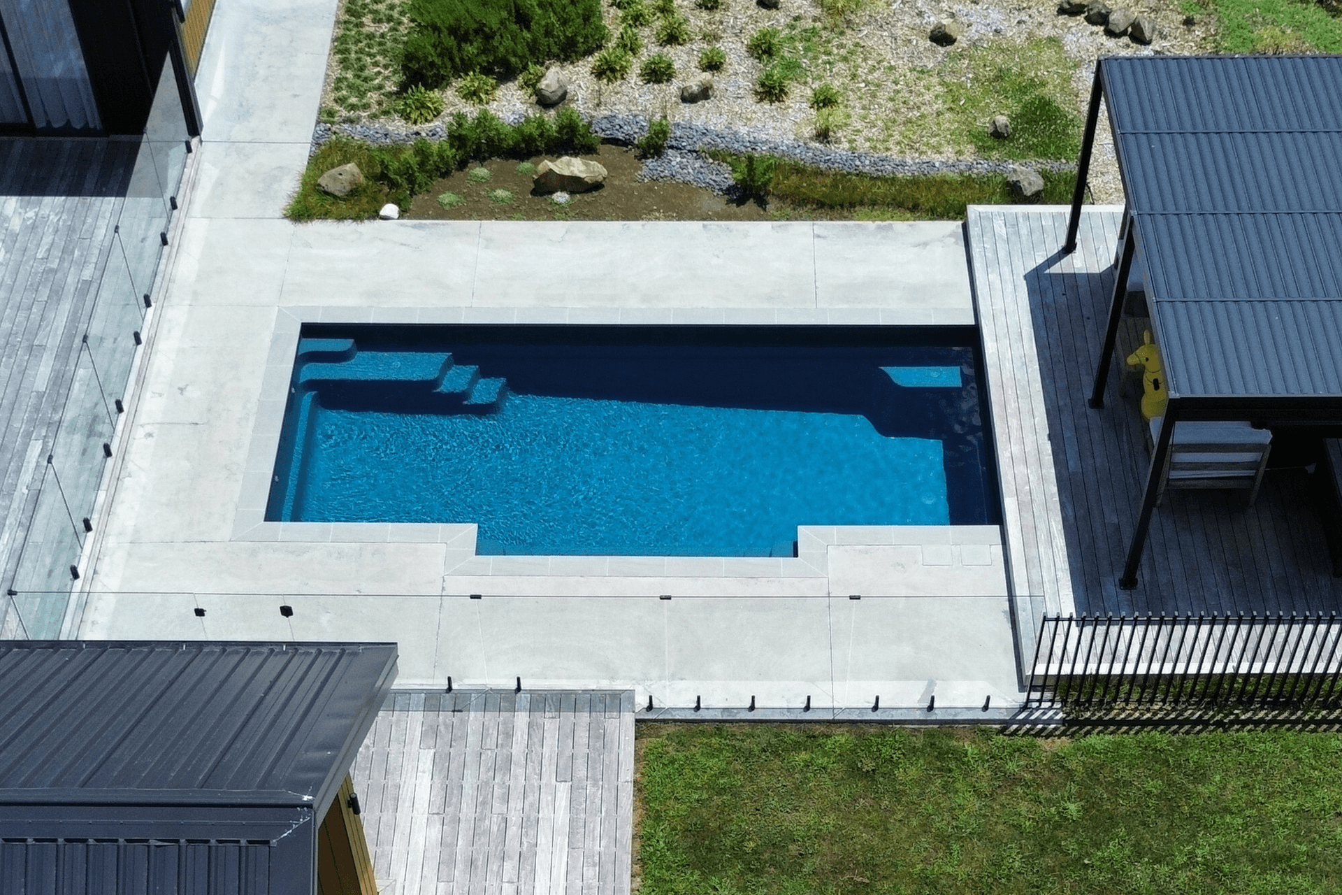 Vogue 8.2 Swimming Pool in Vercoe by OCD Pools and Landscapes by ...