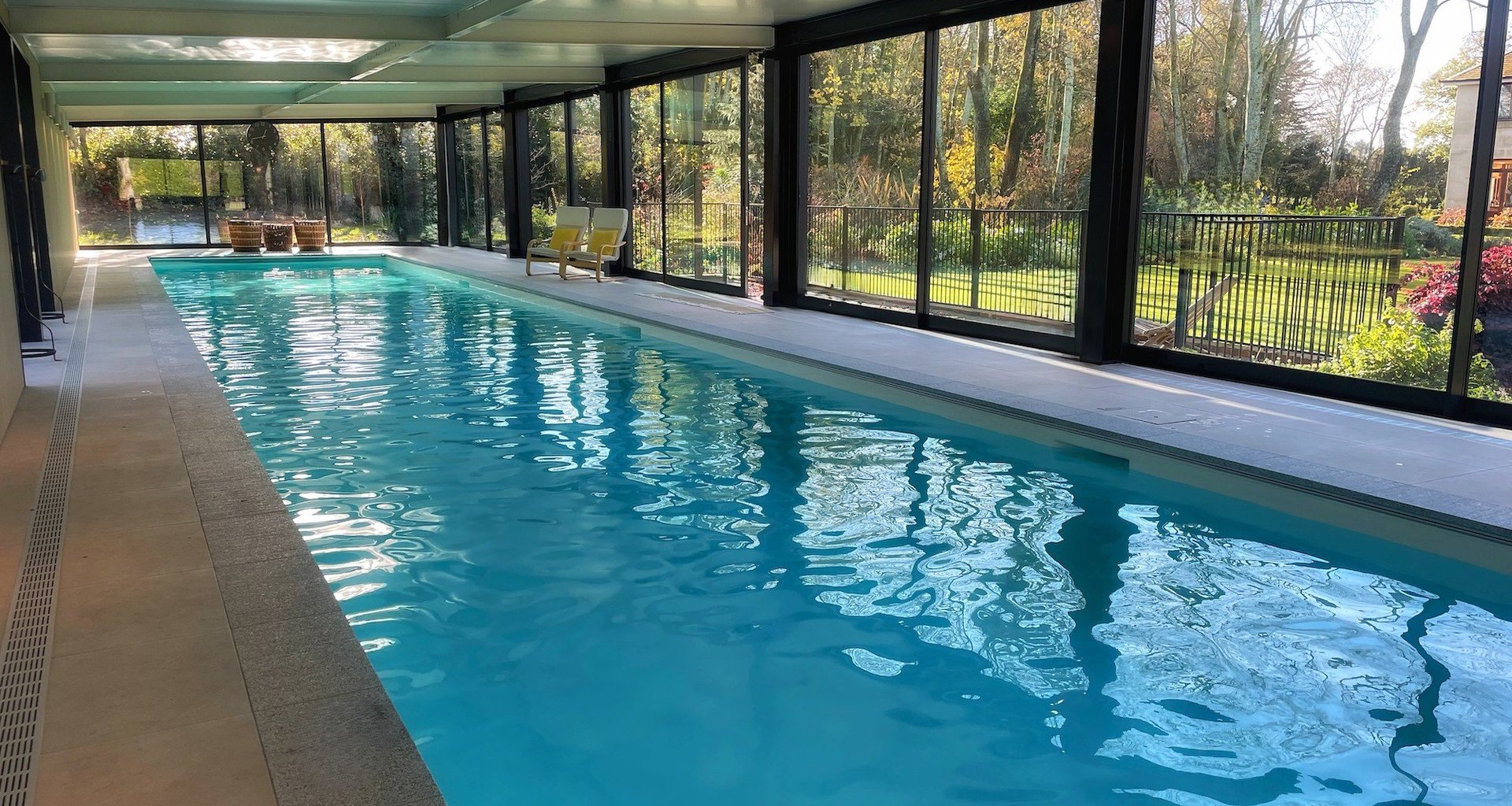 Spacious Luxury – A Striking Indoor Pool Build by Mayfair Pools & Spas ...
