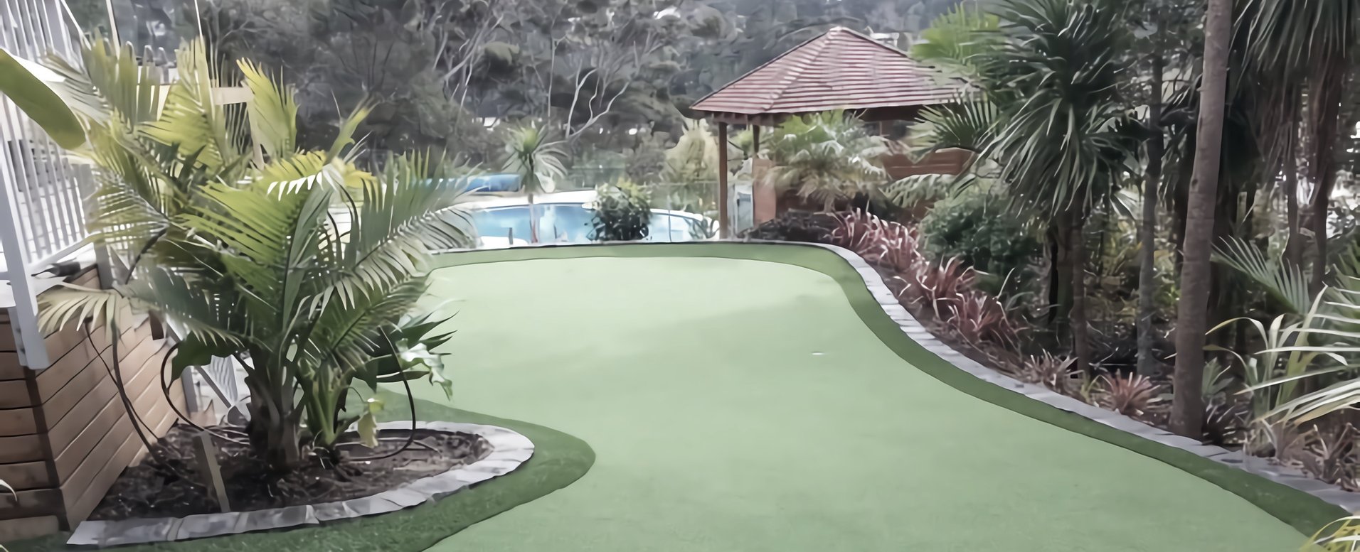 Turn your lawn into your own care-free golf green by TigerTurf ...