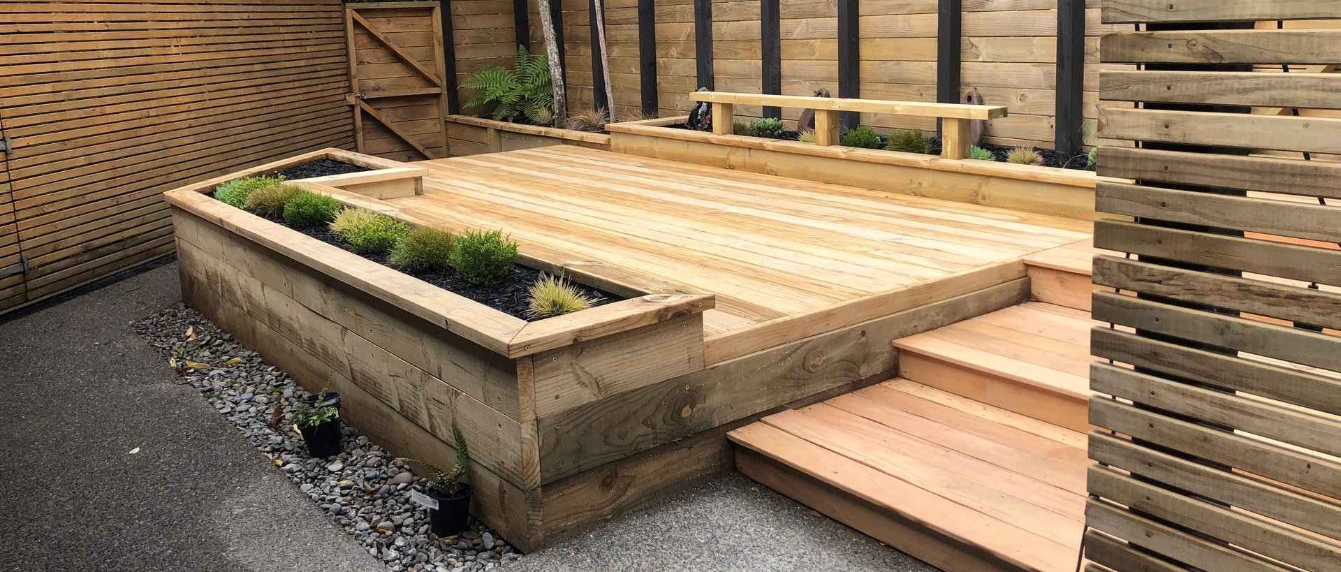 Muriwai Beach Driveway by Distinctive Homes and Landscapes | ArchiPro NZ