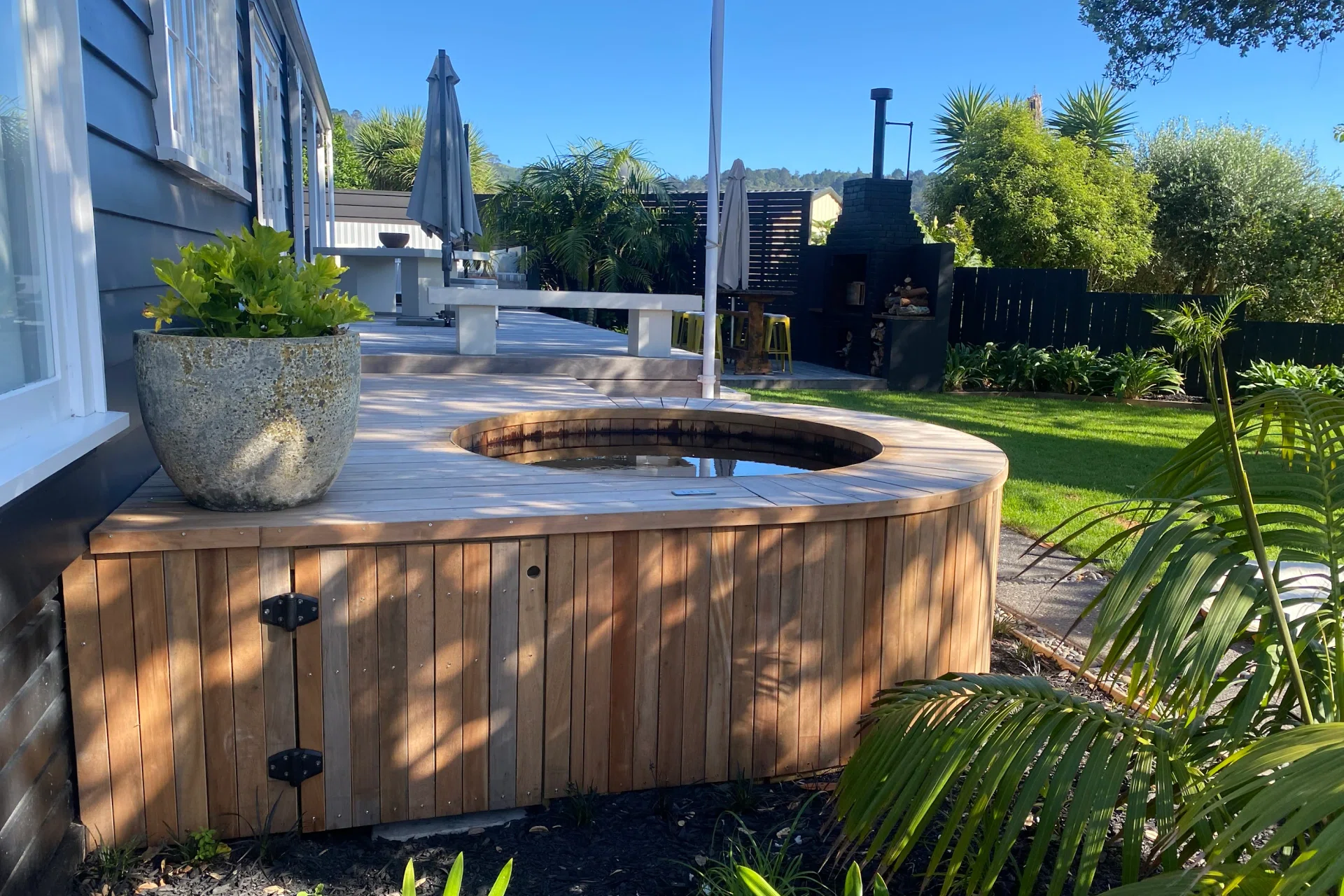 Seamless Deck‑Integrated Hot Tub by Sulis Hot Tubs | ArchiPro NZ