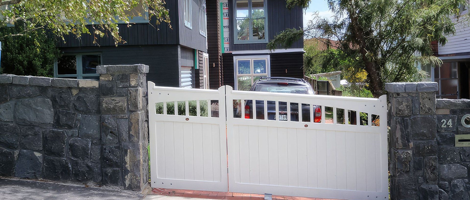 Hampton | Traditional Style Gates by WoodenGates | ArchiPro NZ