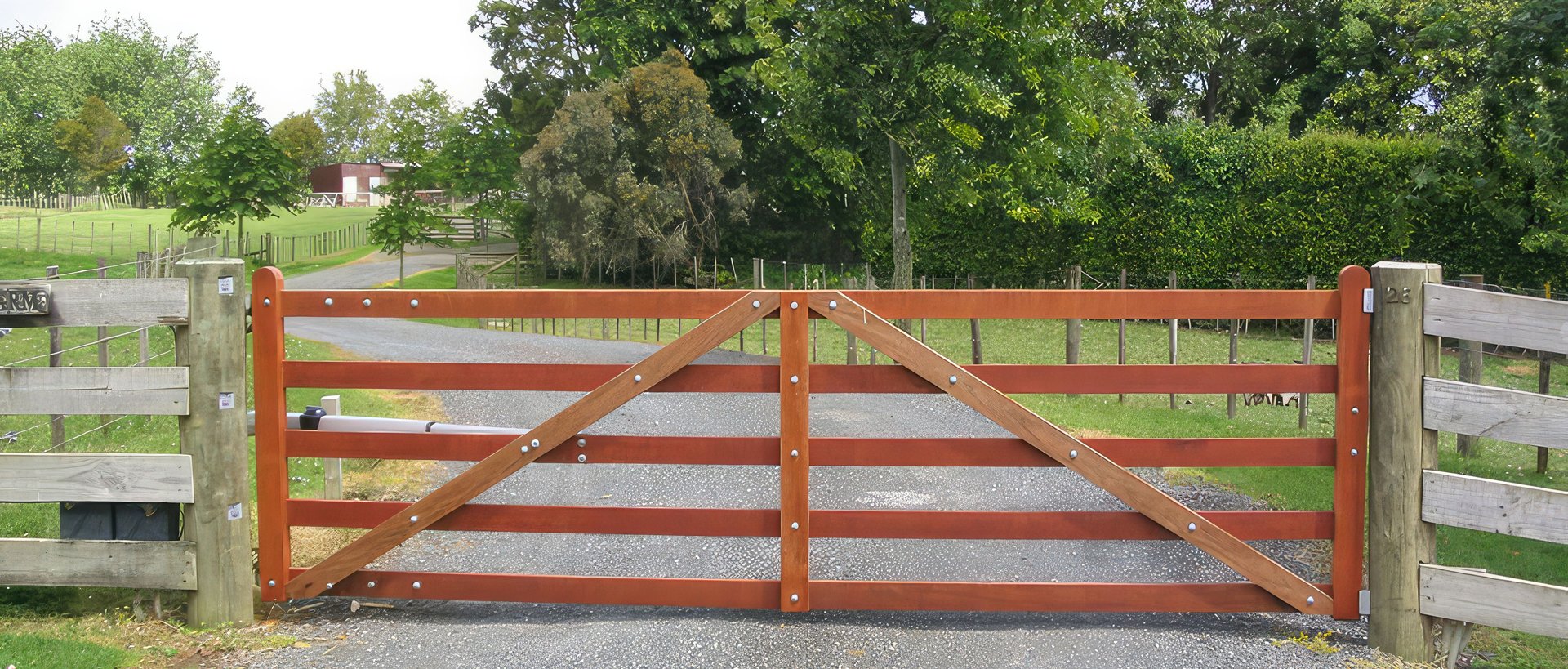 Canterbury | Country Style Gates by WoodenGates | ArchiPro NZ