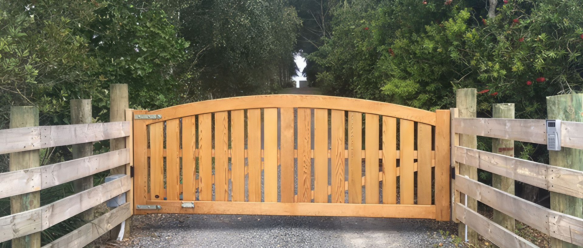 Somerset | Country Style Gates by WoodenGates | ArchiPro NZ