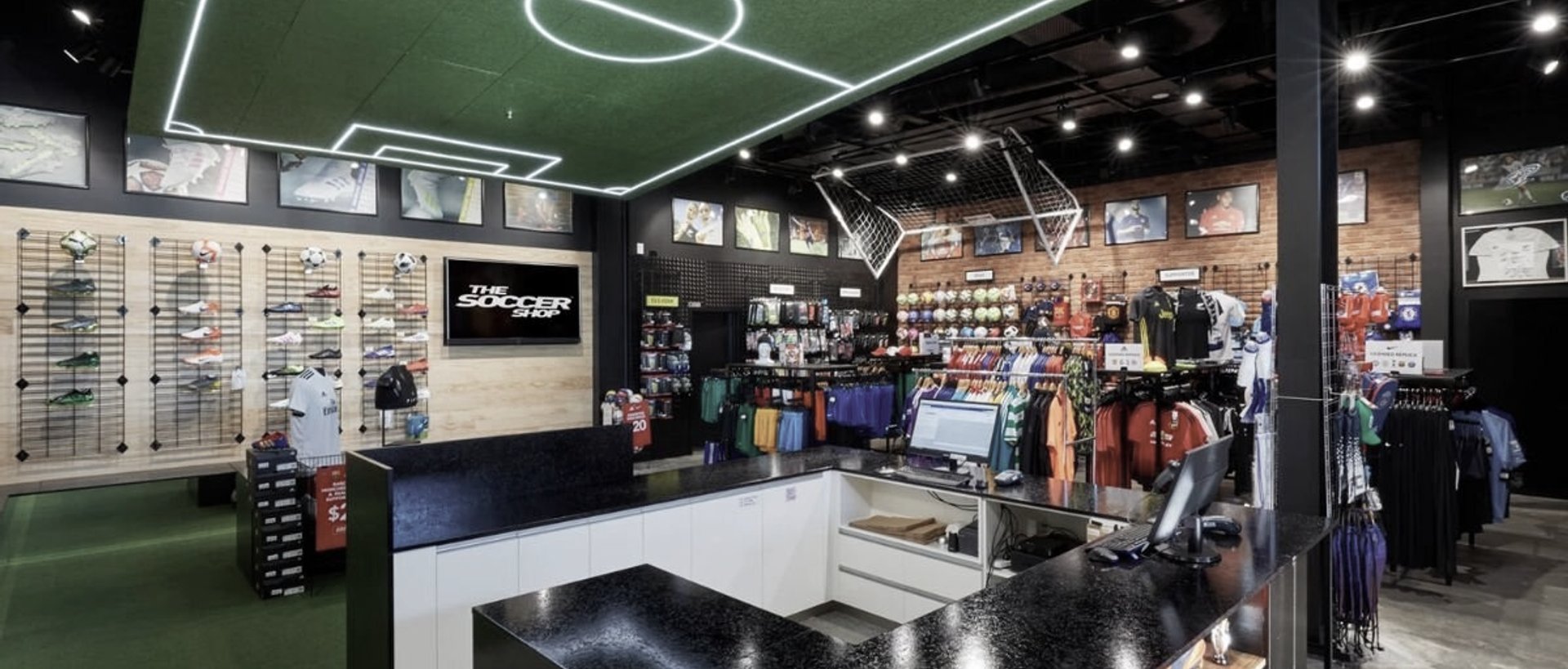 NZ Soccer Shop Bayfair Retail Fitout by INSPACE | ArchiPro NZ