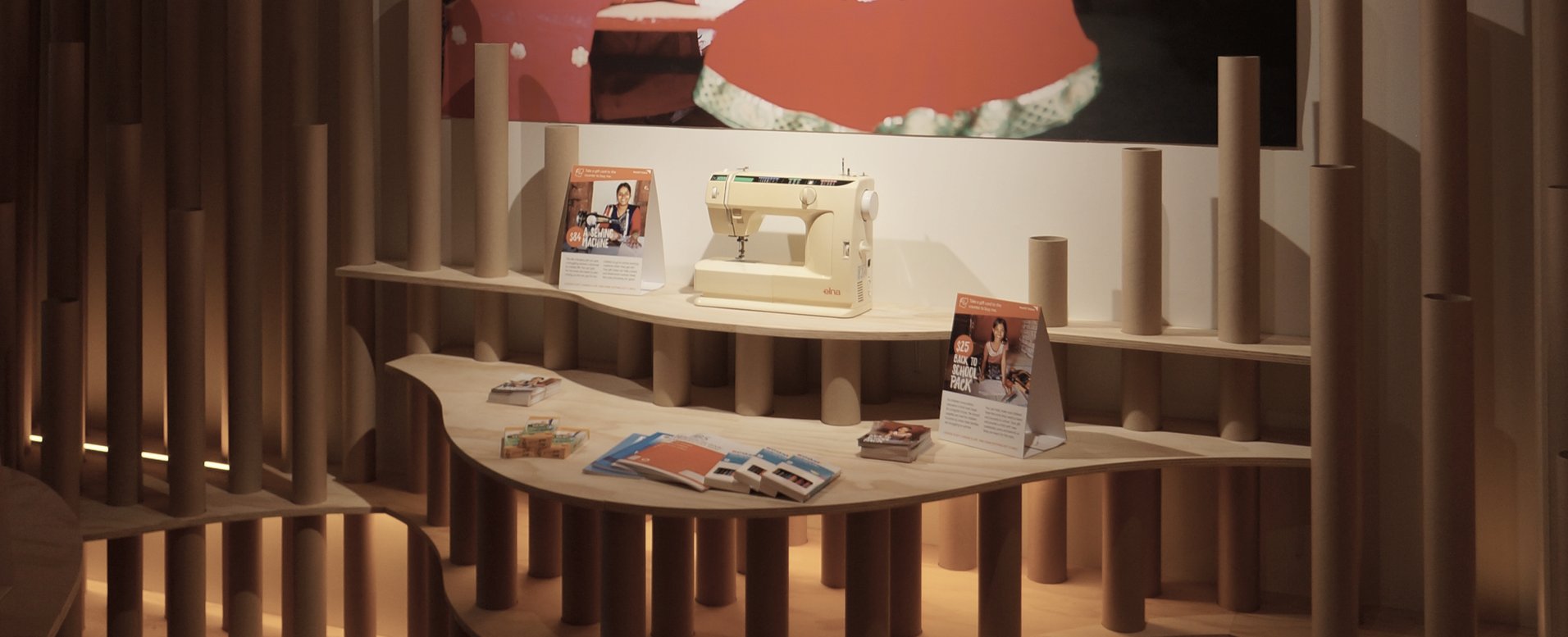 World Vision Pop-Up - Dark Arts Studio | ArchiPro NZ