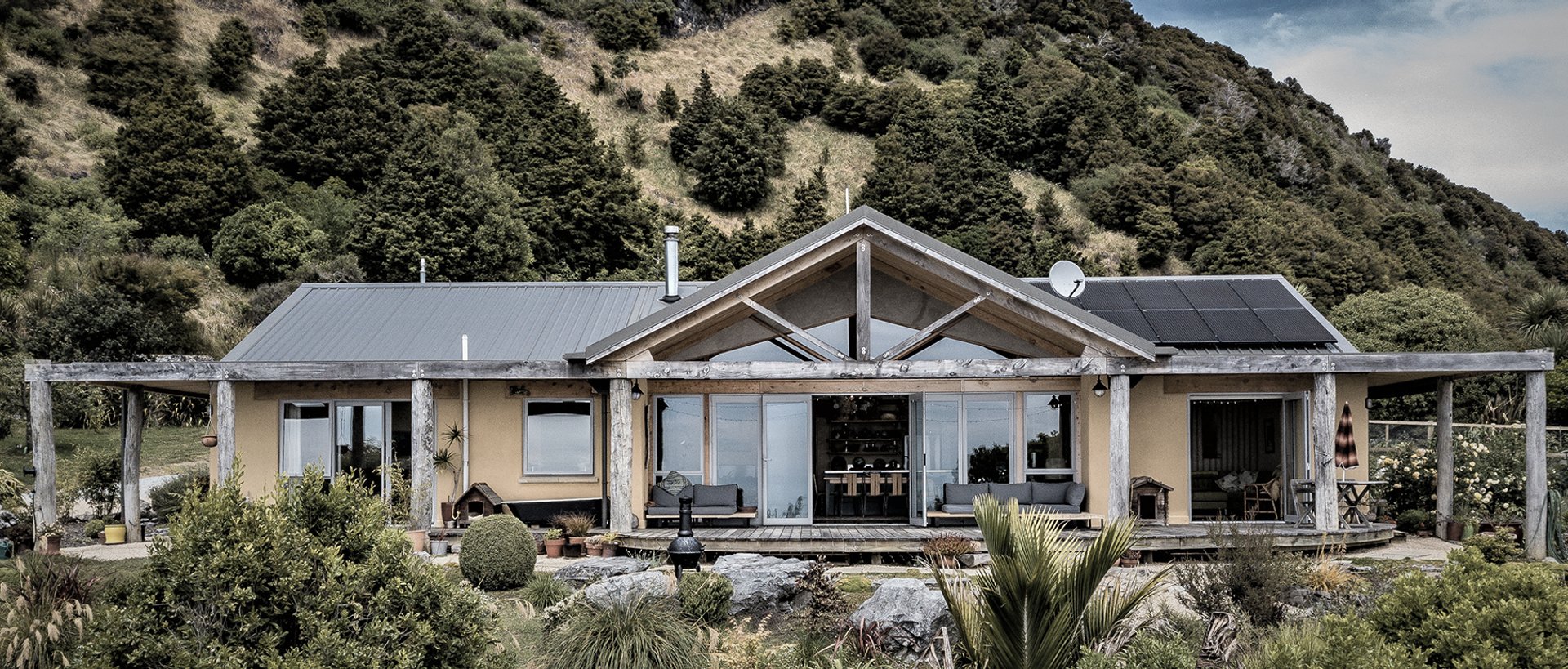 Clifftop House by Solid Earth Adobe Buildings | ArchiPro NZ