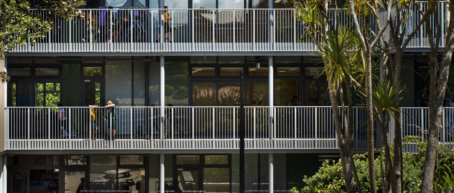 Unex Aluminium Balustrades at Onehunga Primary School by Unex Systems ...
