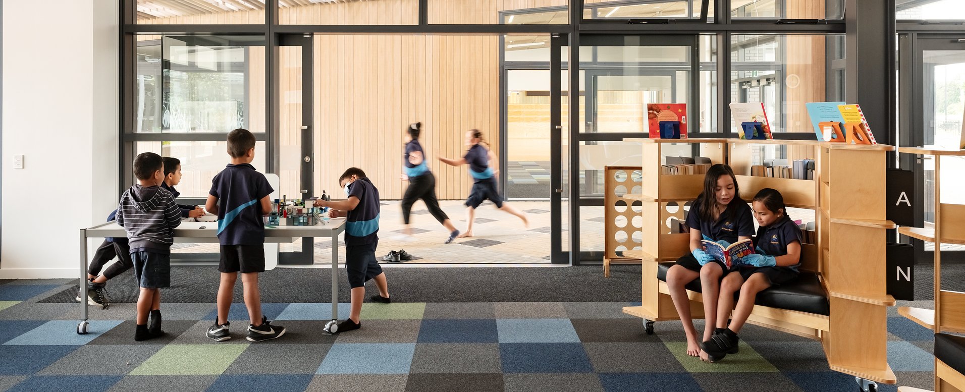 Carpets for low carbon designs in schools by Heritage Carpets | ArchiPro NZ