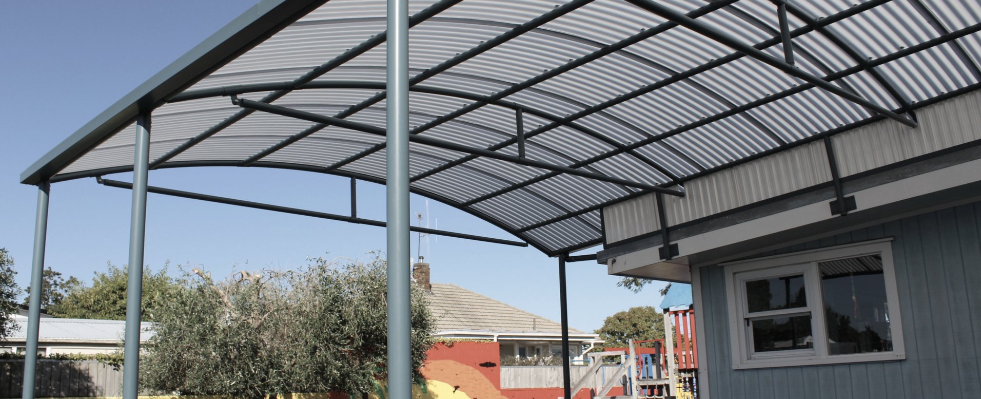 Archgola Hamilton North School Canopies by Archgola | ArchiPro NZ