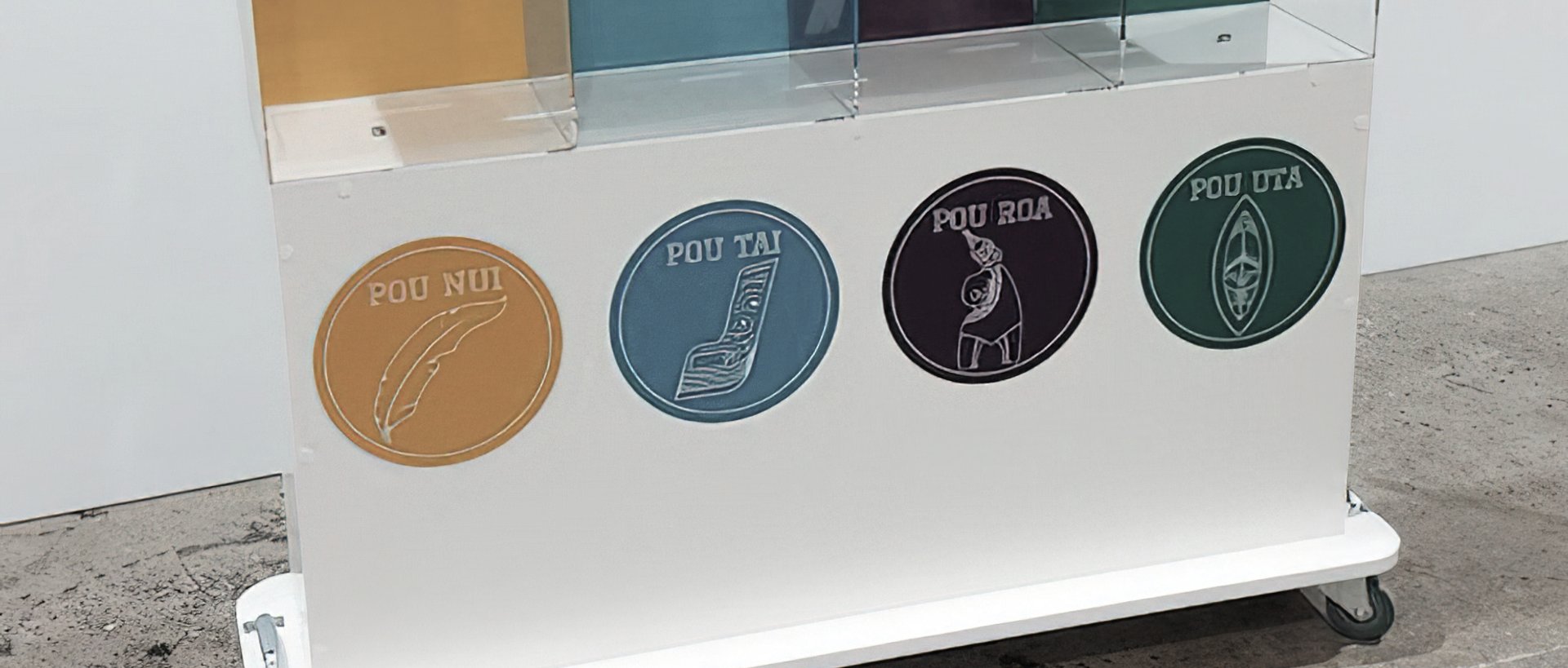 Acrylic School House Point Token Trolley by INSPACE | ArchiPro NZ