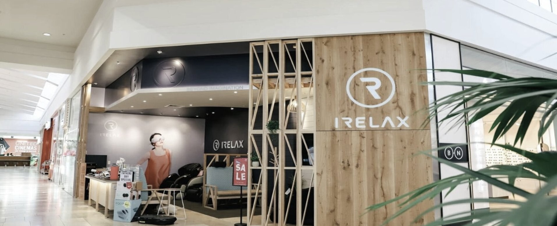 Irelax Bayfair Store Fitout by INSPACE | ArchiPro NZ