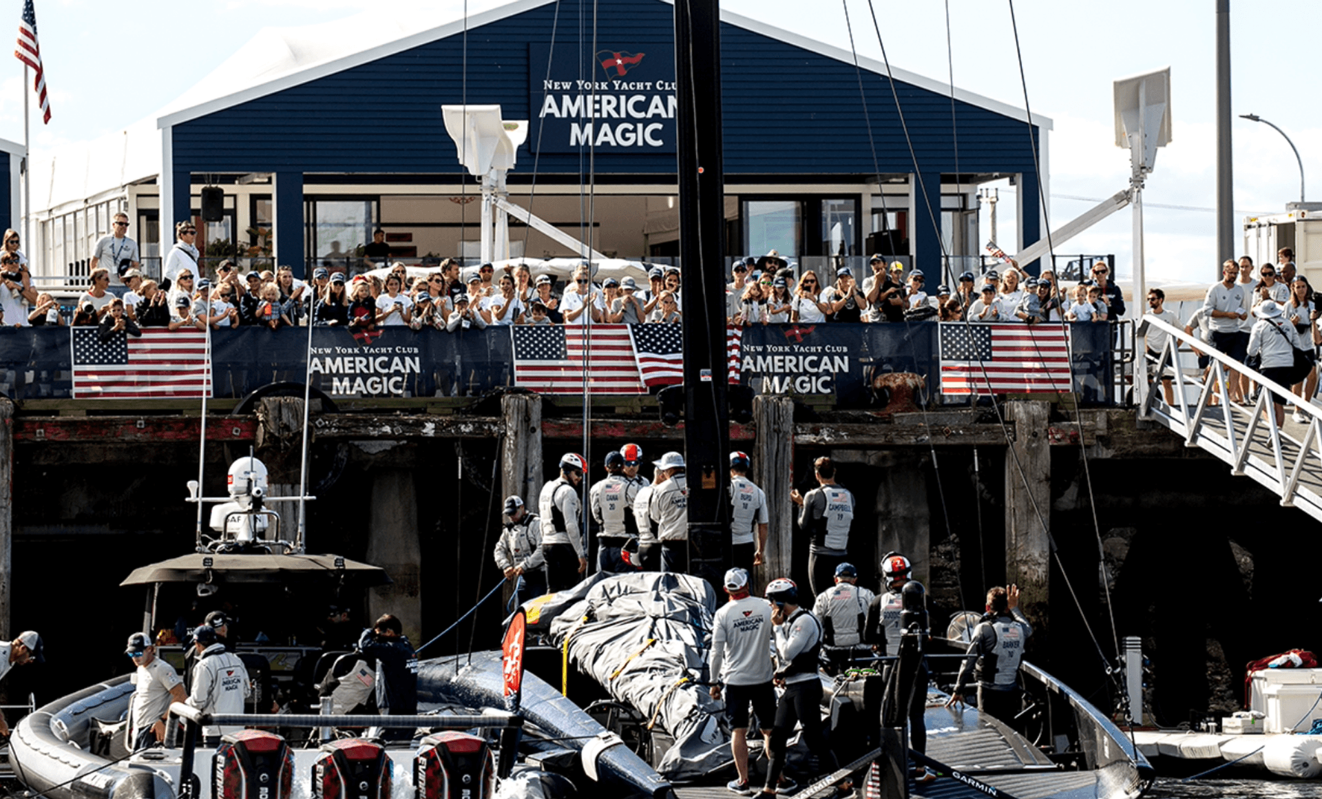 American Magic Base by Vivian Construction | ArchiPro NZ