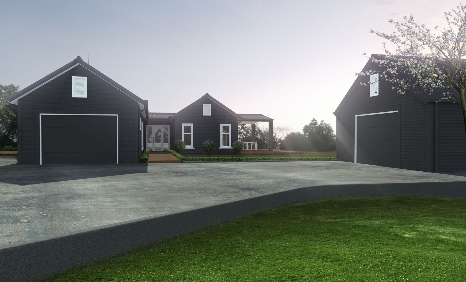 Triboard Housing with Durapanel by Juken New Zealand Ltd | ArchiPro NZ