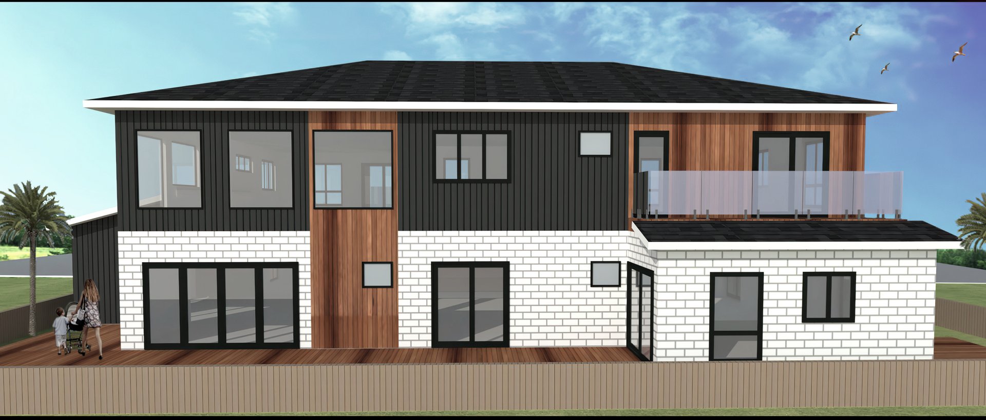 Single House Render by Architech Designs | ArchiPro NZ