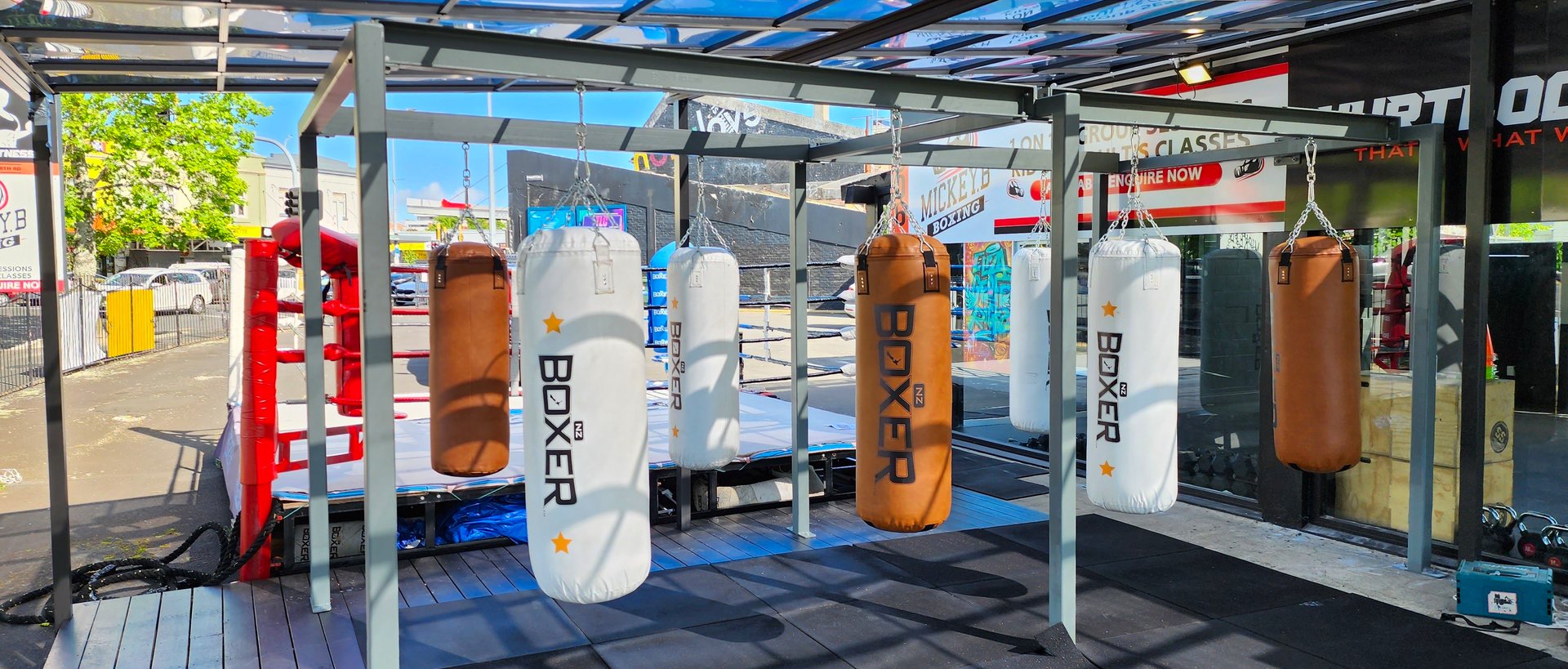 Boxing Bag Rig by Momentum Fabrication Limited | ArchiPro NZ