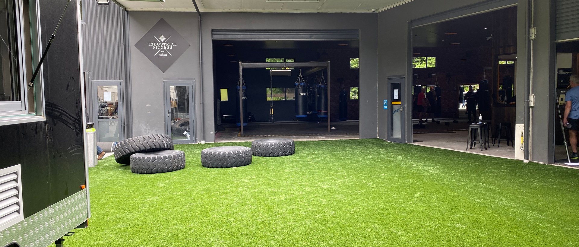 Gym Expansion Artificial Grass by SmartGrass | ArchiPro NZ